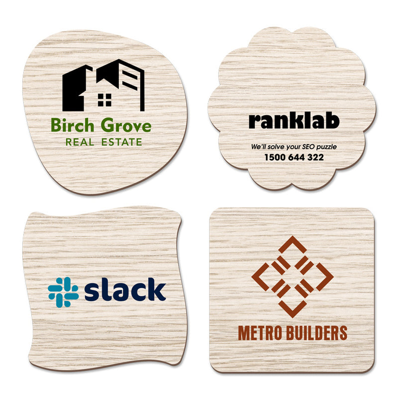 Eco MDF Coasters – New Age Promotions