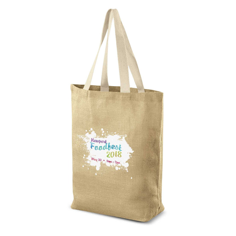 Thera Jute Tote Bag – New Age Promotions