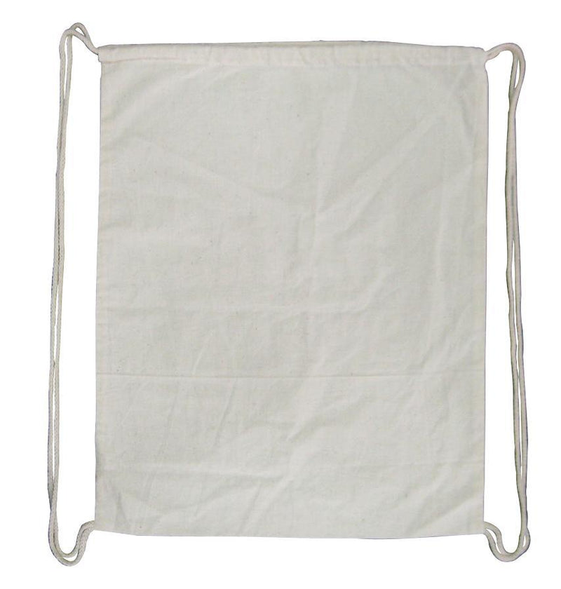CALICO LIBRARY BAG -- DRAWSTRINGS – New Age Promotions